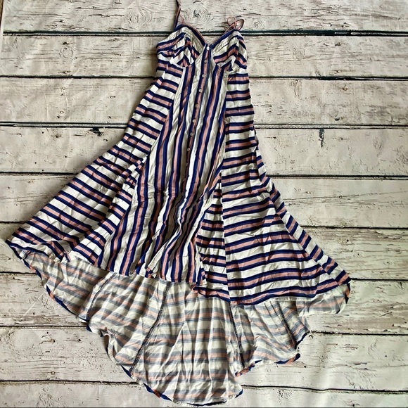 love, Fire | Dresses | Love Fire High Low Stripped Dress | Poshmark